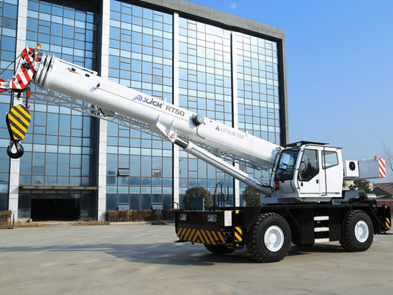50 Ton RT Off-Road Crane | Heavy-Duty Lifting Solutions | XJCM