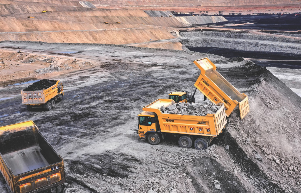 XDR90T 3-Axle Rigid Dump Truck w/Hydro Suspension | XJCM