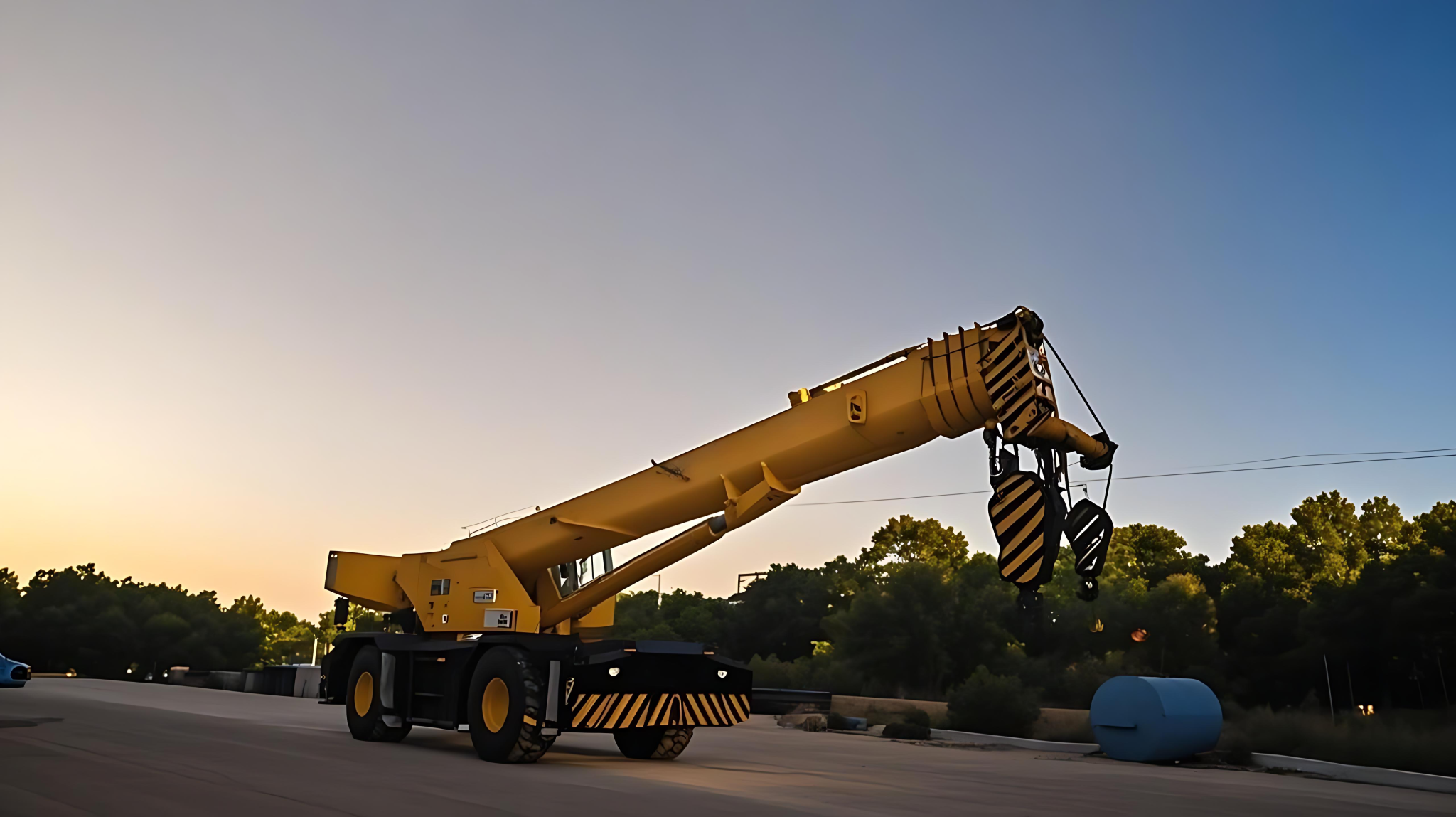 Rough Terrain Cranes for Mining and Remote Projects | XJCM